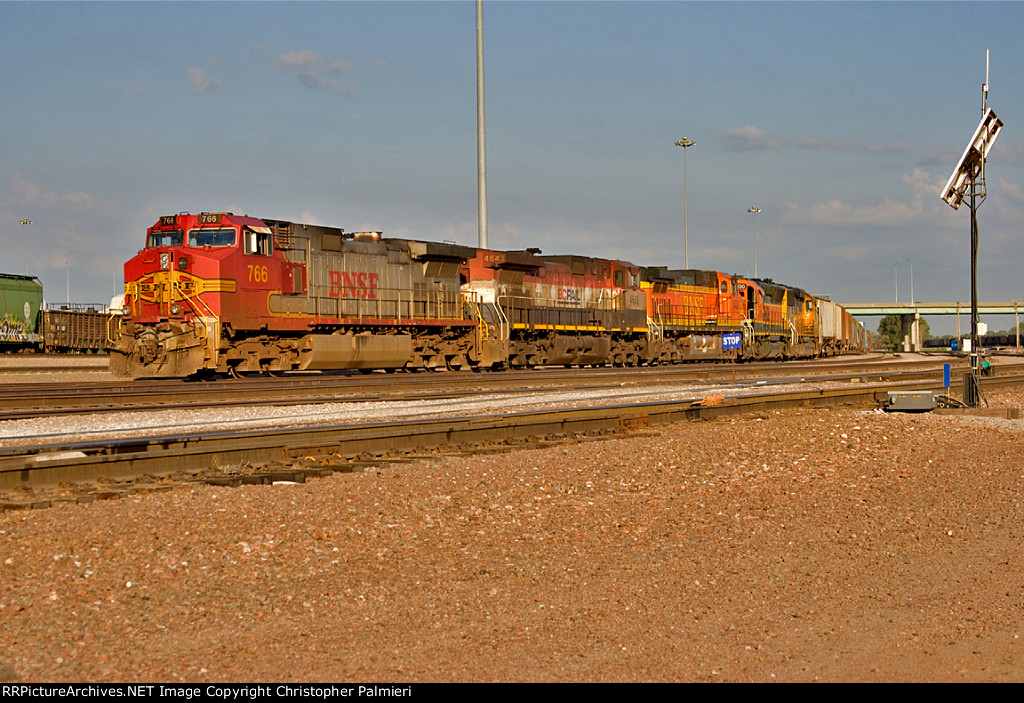 BNSF 766 on H-DENGAL9-08
